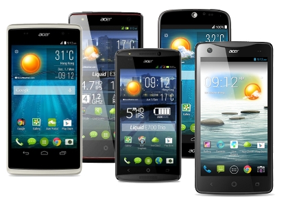 Acer Smartphones (Handys) | Testberichte.de