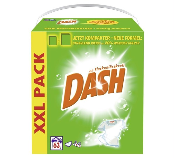 Dash Waschmittel Test Bestenliste | Testberichte.de