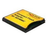 Delock Compact Flash Adapter für SDHC / MMC | Praktisches Utensil