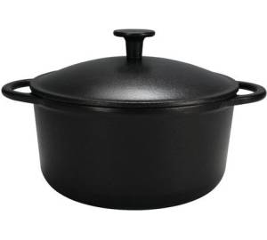 Gusseiserner Topf Test: Hitze lange halten, gleichmäßig abgeben