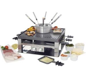 Raclette-Fondue-Set Test: Platzsparend und günstig