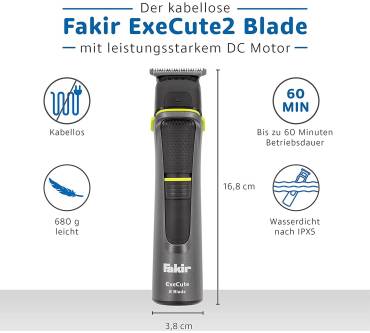 Fakir ExeCute 2 Blade | Viel Zubehör für vielseitigen Einsatz