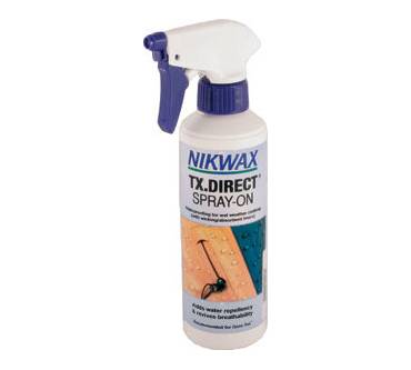 Nikwax TX Direct Spray on Test