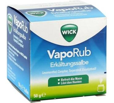 Wick VapoRub Erkältungssalbe im Test: 2,8