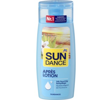 dm / Sun Dance Aprés-Lotion im Test: 1,1 sehr gut