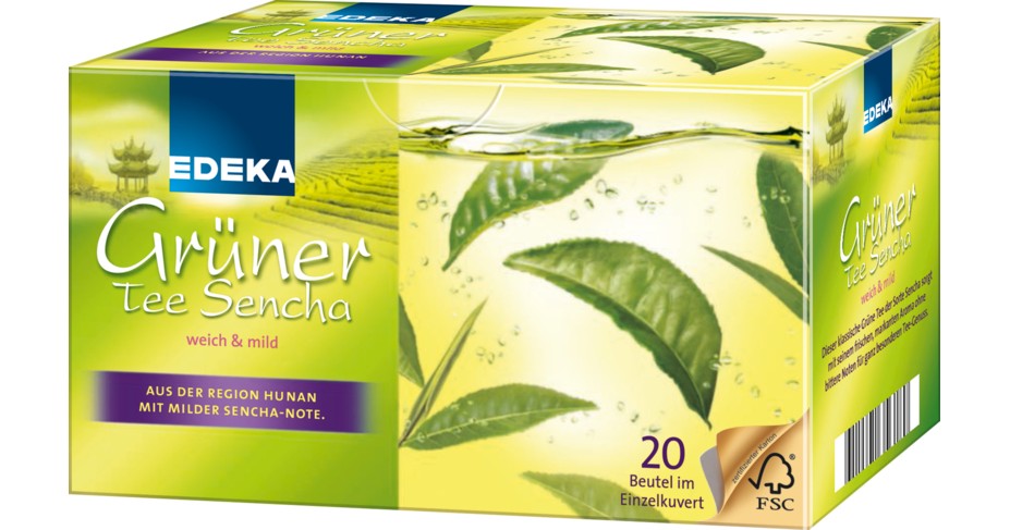 Edeka Grüner Tee Sencha im Test: 3,0