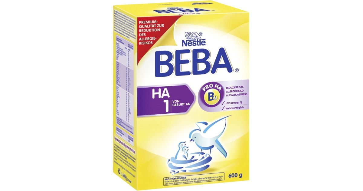 Nestlé Beba HA 1 im Test: 3,0