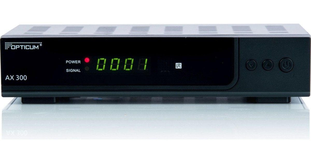 Opticum HD AX 300: 1,9 gut | Freie Sender in SD- und HD-Qualität