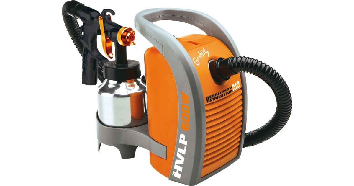 NuAir Compressors Revolution Air Graffity HVLP 600 W im Test: 2,1 gut