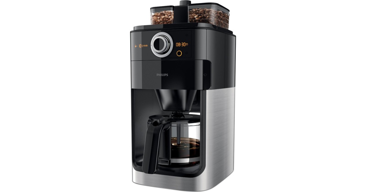 Philips HD7766/00 Grind & Brew: 2,2 gut | Aromaschonend direkt vor dem ...