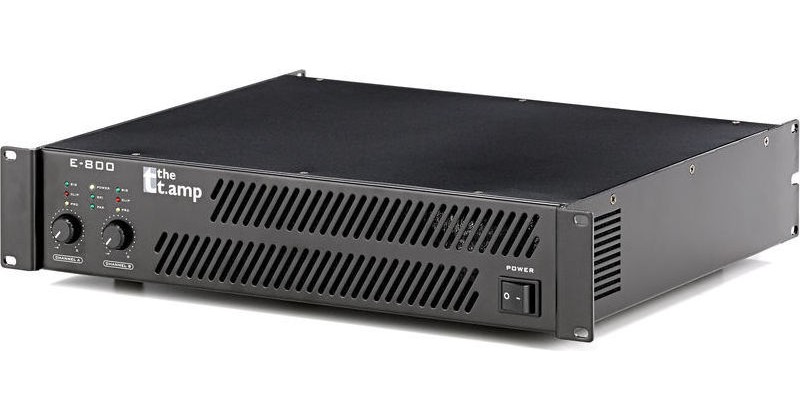 Thomann the t.amp E800: Unsere Analyse zum PA-Verstärker