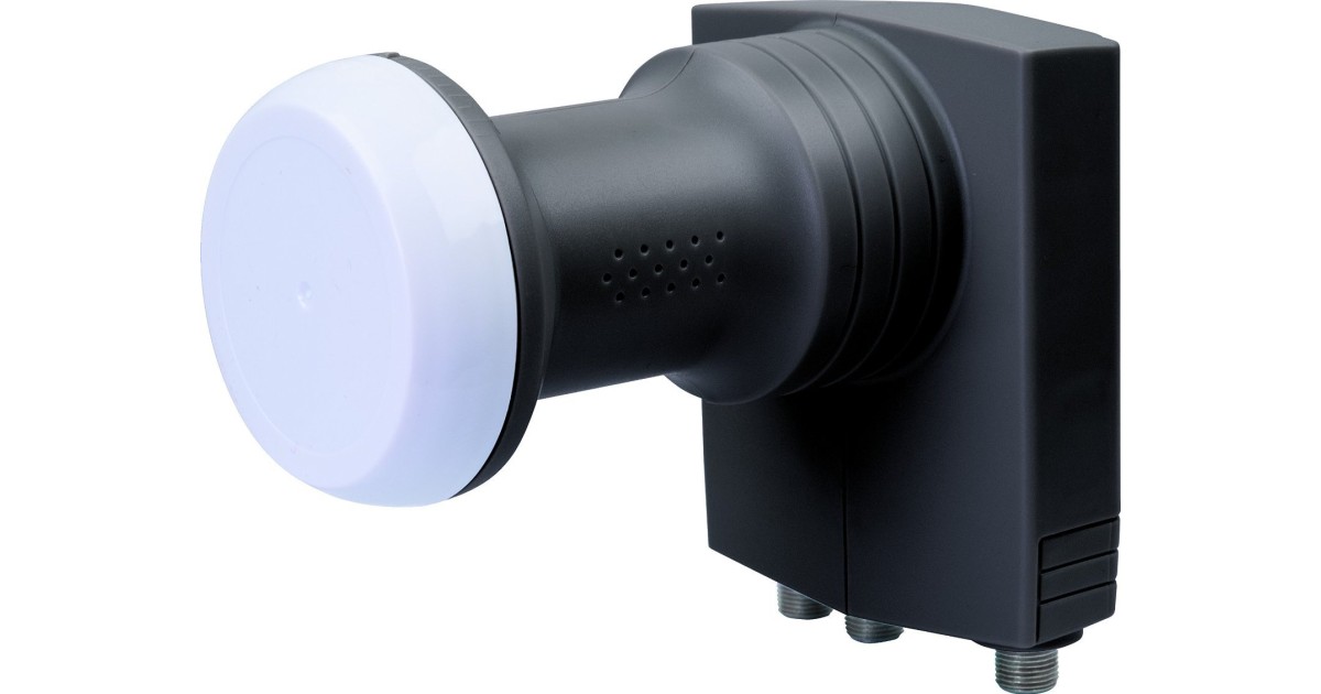 Schwaiger Unicable Quad LNB (4 + 2 TN) im Test: 1,9 gut