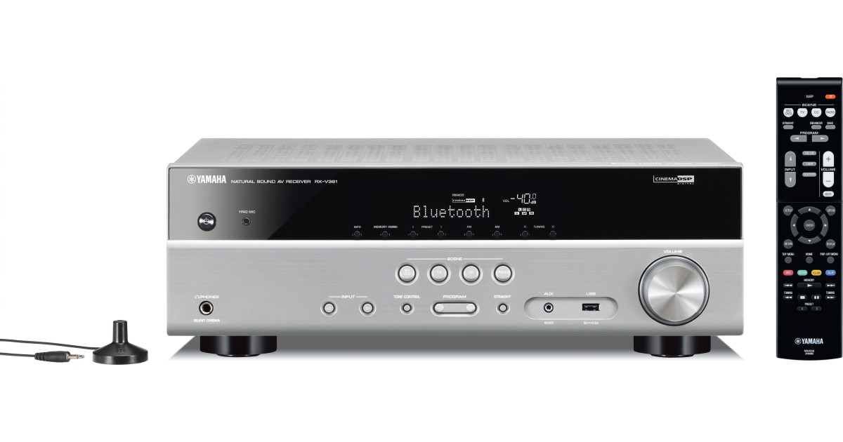Yamaha RX-V381: 2,0 gut | Unsere Analyse zum 5.1-HiFi-Receiver