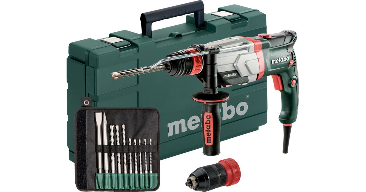 Metabo UHEV 2860-2 Quick Set: 1,2 sehr gut | Unsere Analyse zum Bohrhammer
