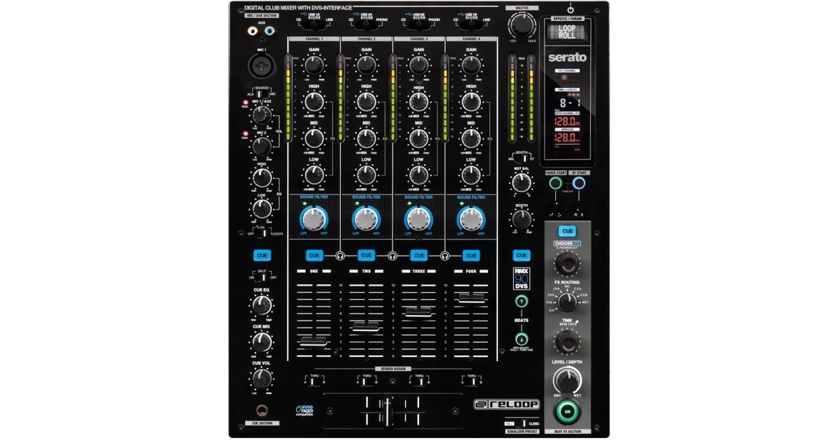 Reloop RMX-90 DVS im Test: 1,0 sehr gut