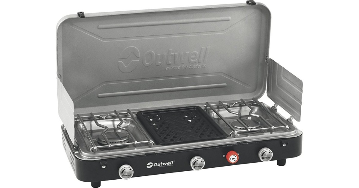 Outwell Chef Cooker (3-flammige Koch-/Grillkombination) Test