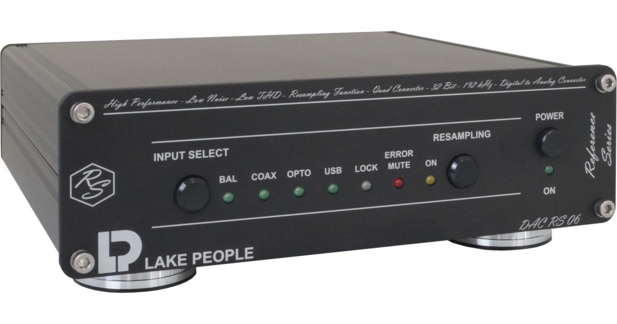 Lake People Electronic DAC RS 06 Test