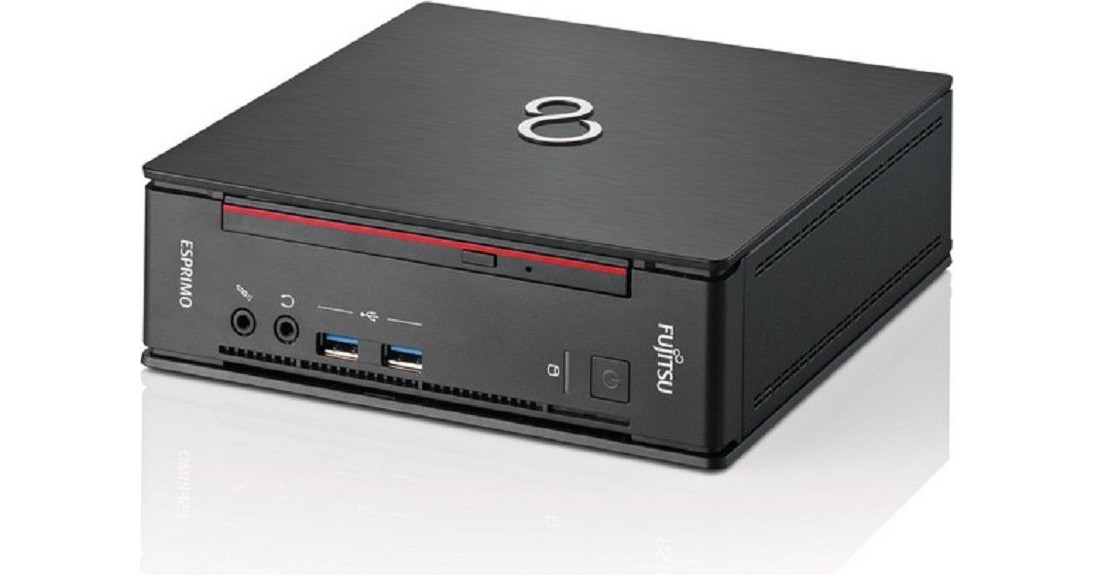 Fujitsu Esprimo Q957 (i5-7500T, 8GB RAM, 256GB SSD) im Test: 1,3 sehr gut