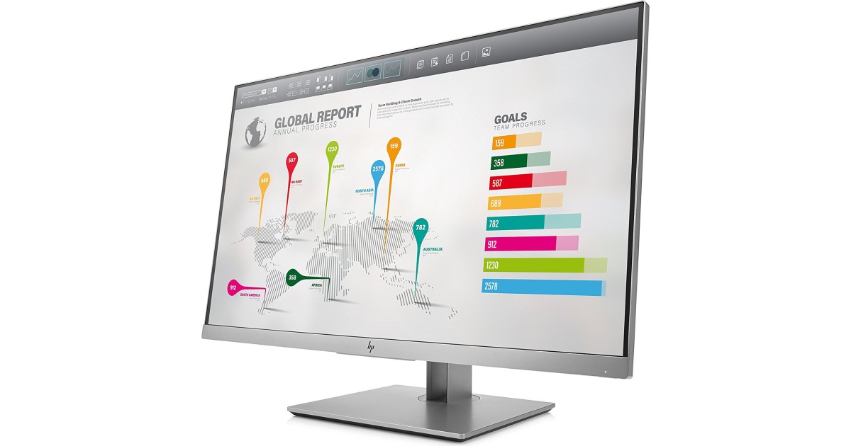HP EliteDisplay E273q im Test: 1,7 gut | Hochauflösend und sehr ...