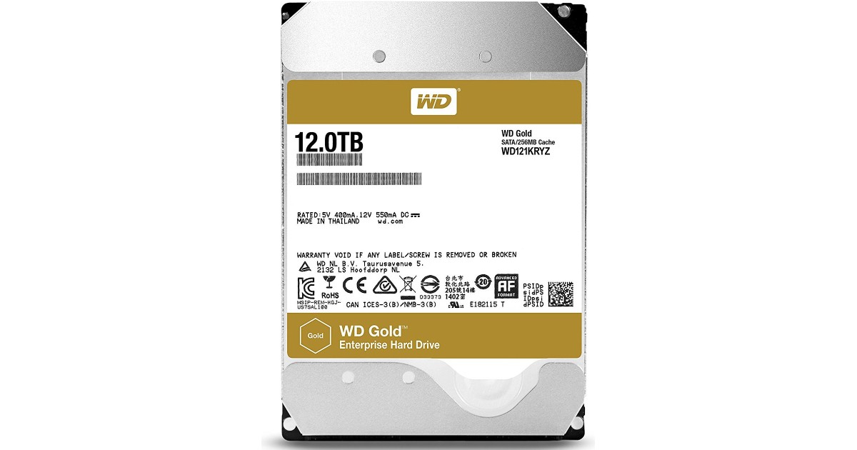 Western Digital WD Gold im Test: 1,4 sehr gut | Goldmedaille für die ...
