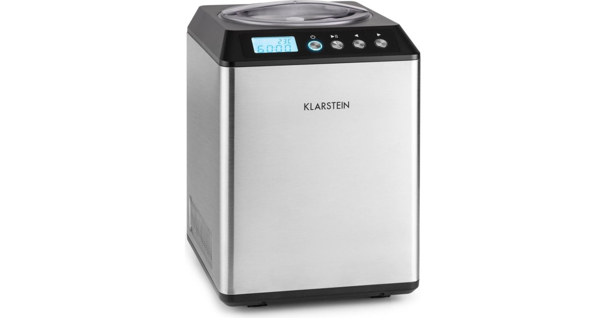 Klarstein Vanilly Sky Family: 1,6 gut | Leckeres und individuelles Eis für die ganze Familie