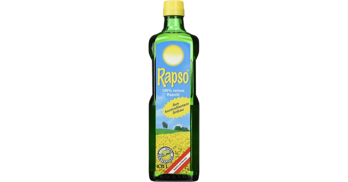 Rapso 100% reines Rapsöl im Test | Unsere Analyse zum Rapsöl
