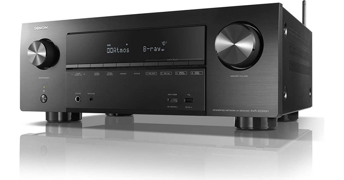 Denon AVR-X2500H im Test: 1,5 sehr gut | 7-Kanäler für Heimkino ...