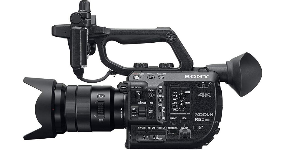 Sony PXW-FS 5 II im Test: 1,4 sehr gut | Dezente Erweiterung des ...