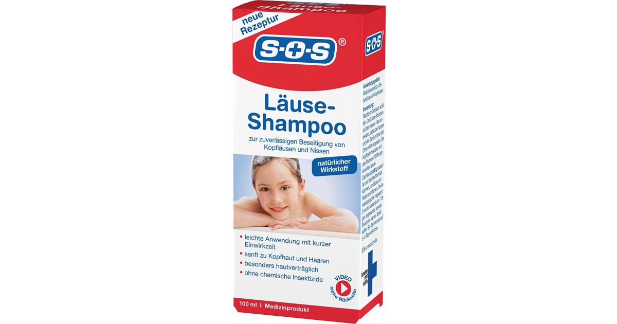 SOS Läuse-Shampoo im Test: 1,6 gut | Natürliche Läusebekämpfung mit ...