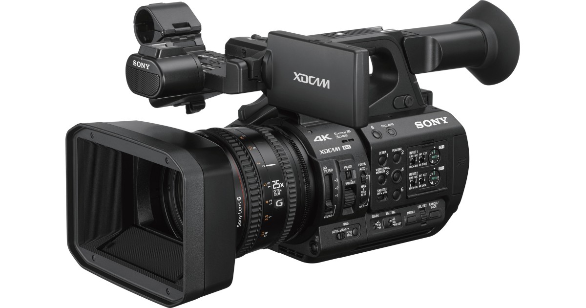 Sony PXW-Z190 im Test: 1,9 gut | Professionelle Features, aber nichts ...