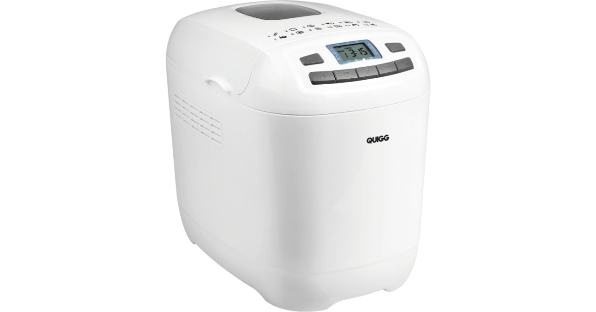 Aldi Nord / QUIGG Brotbackautomat | Durchschnittsmodell mit Joghurt ...