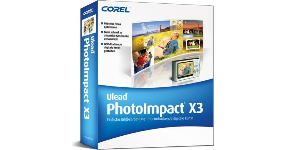 Corel Ulead PhotoImpact X3 im Test: 2,1 gut