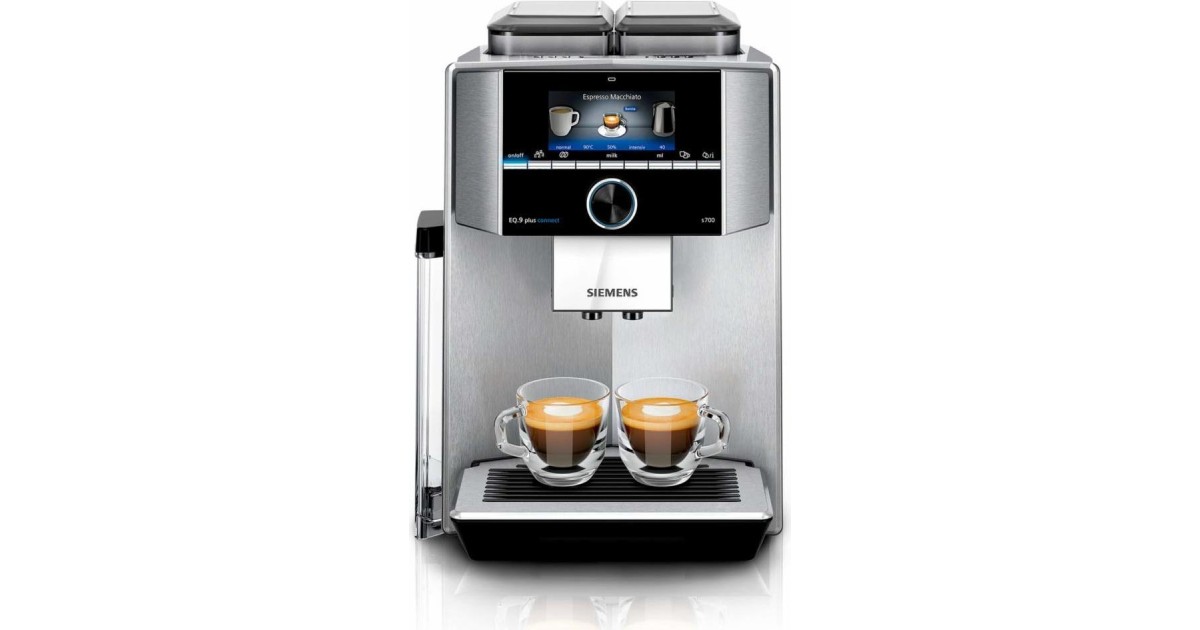 Siemens EQ.9 plus connect s700 TI9575X1DE im Test: 1,5 sehr gut ...