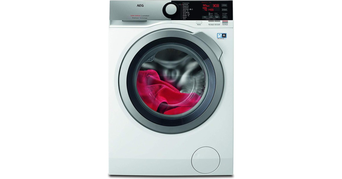 AEG Serie 7000 Lavamat L7FE74485: 1,8 gut | Mit Dampf gegen Falten und ...