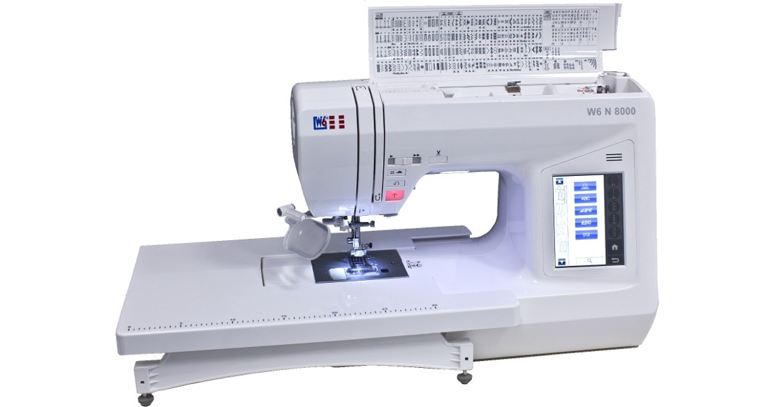 W6 Wertarbeit N 8000: 1,9 gut | Nähen und Sticken mit schwacher Verarbeitung