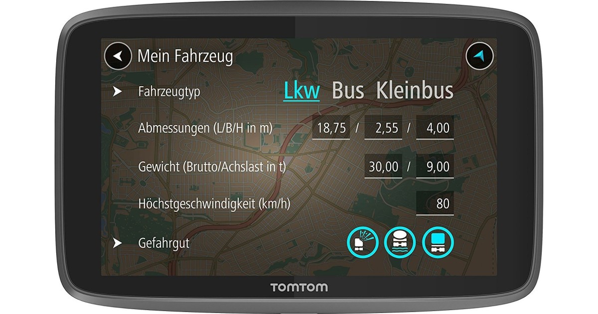 TomTom Go Professional 6250: 1,6 gut | Unsere Analyse zum Camper Navi