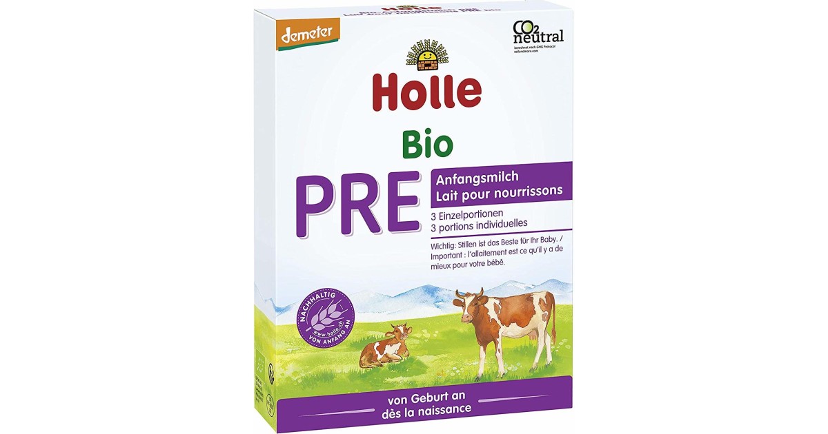 Holle baby food Bio-Anfangsmilch Pre im Test: 2,3 gut | Bio, und ...