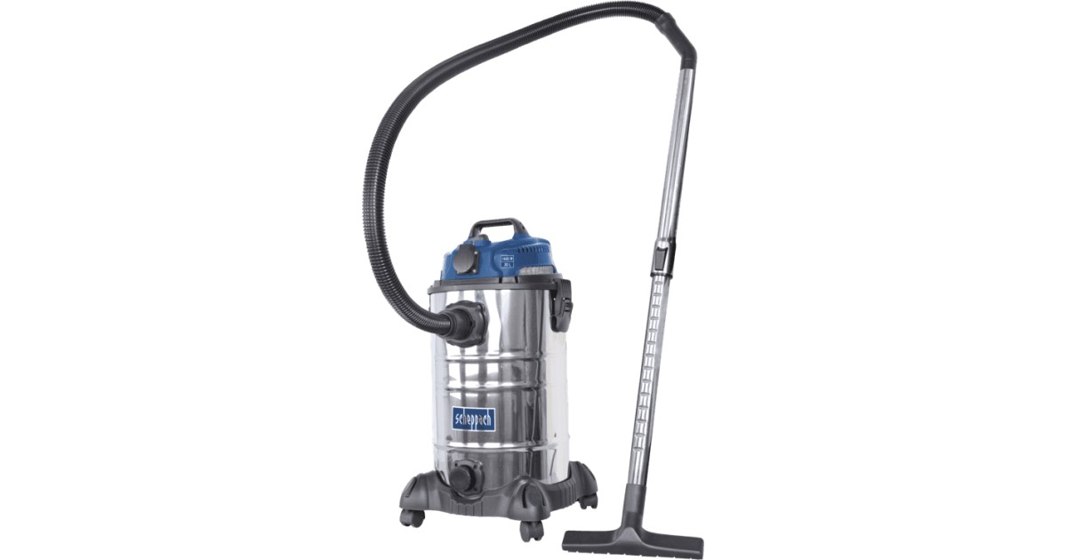 Scheppach ASP30-ES | Allzwecksauger mit großem Fassungsvermögen