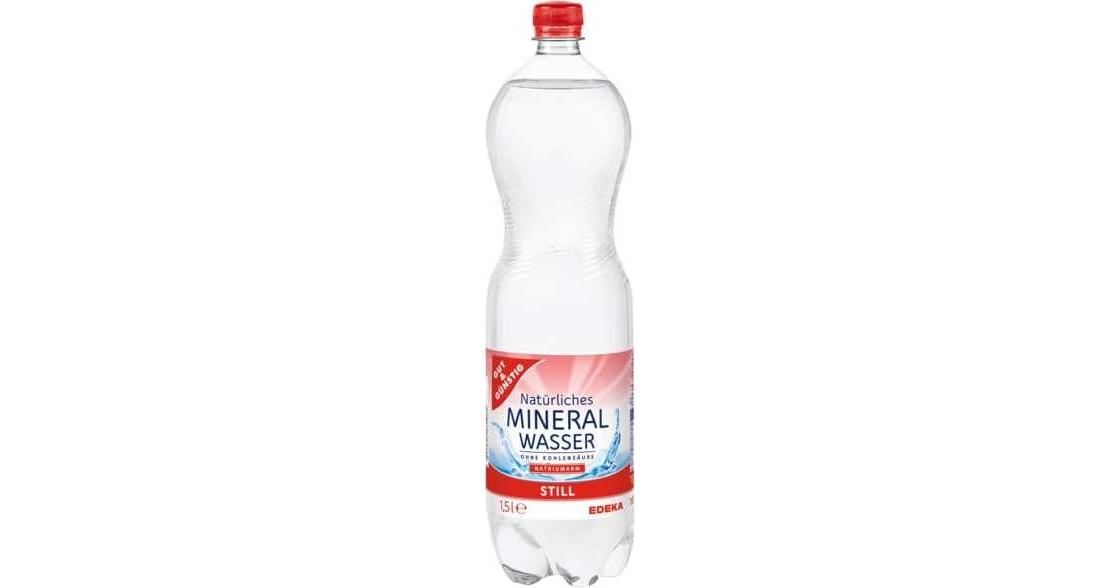Edeka / Gut & Günstig Mineralwasser im Test: 2,3 gut