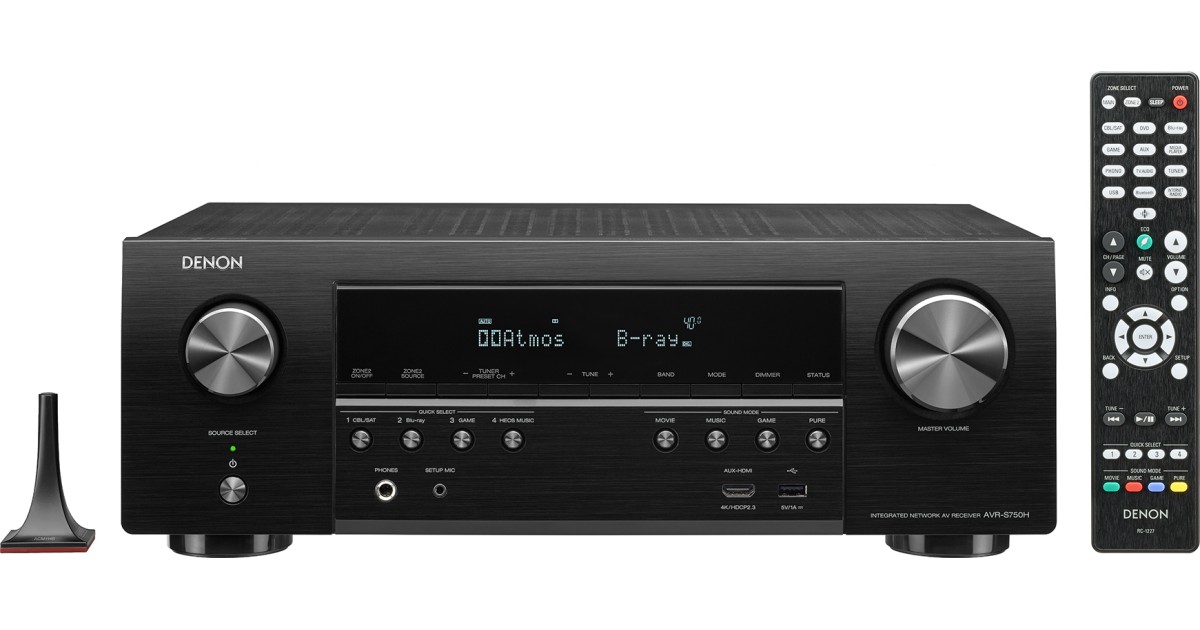Denon AVR-S750H: 1,6 gut | Vom Streaming bis Vinyl ist an alles gedacht