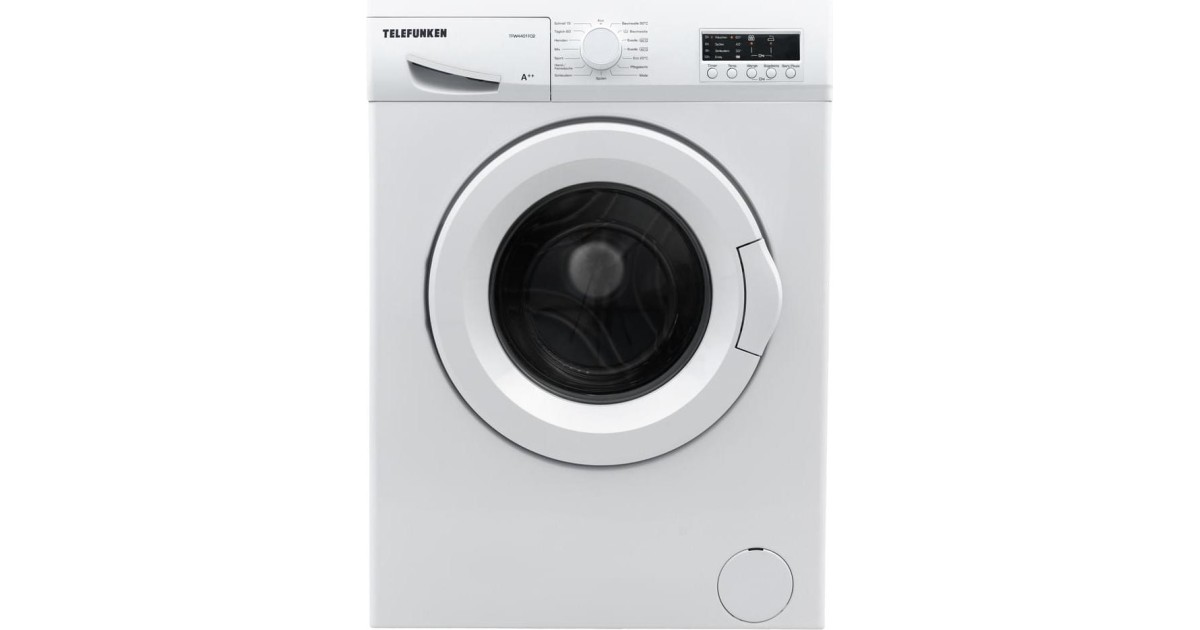 Telefunken TFW 4401 FC2 | Basic-Waschmaschine für kleine Haushalte