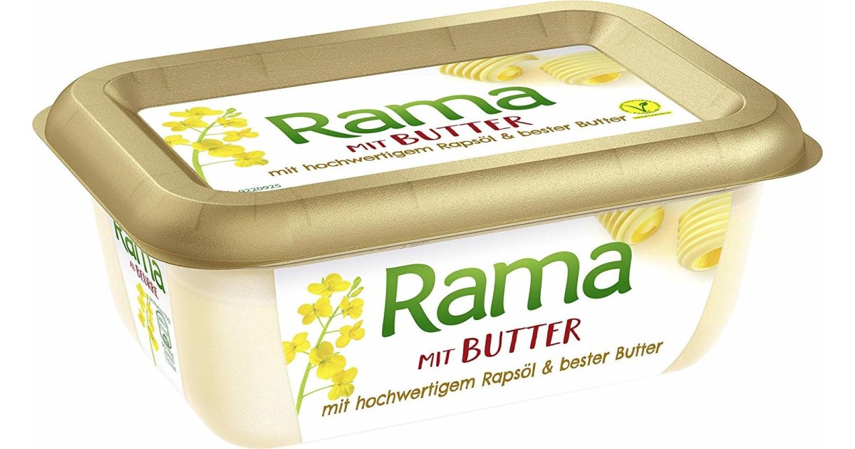 Rama mit Butter im Test | Streichfett mit Butter und Pflanzenölen