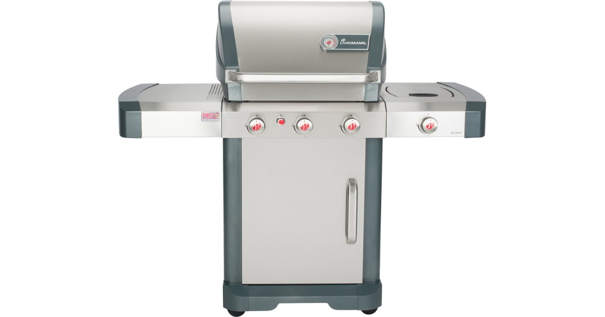 Landmann Avalon PTS+ 3.1 | Hochwertiger Grill – stilvolles Stahldesign