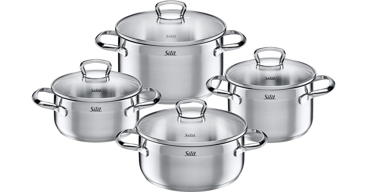 Silit Toskana Topfset 4tlg.: 1,5 sehr gut | Jeder Topf mit Deckel