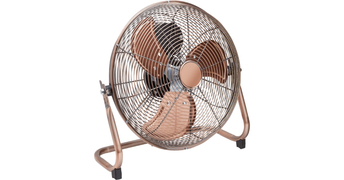 Aldi Nord / QUIGG Retro Metall Ventilator | Einfacher Retro-Ventilator