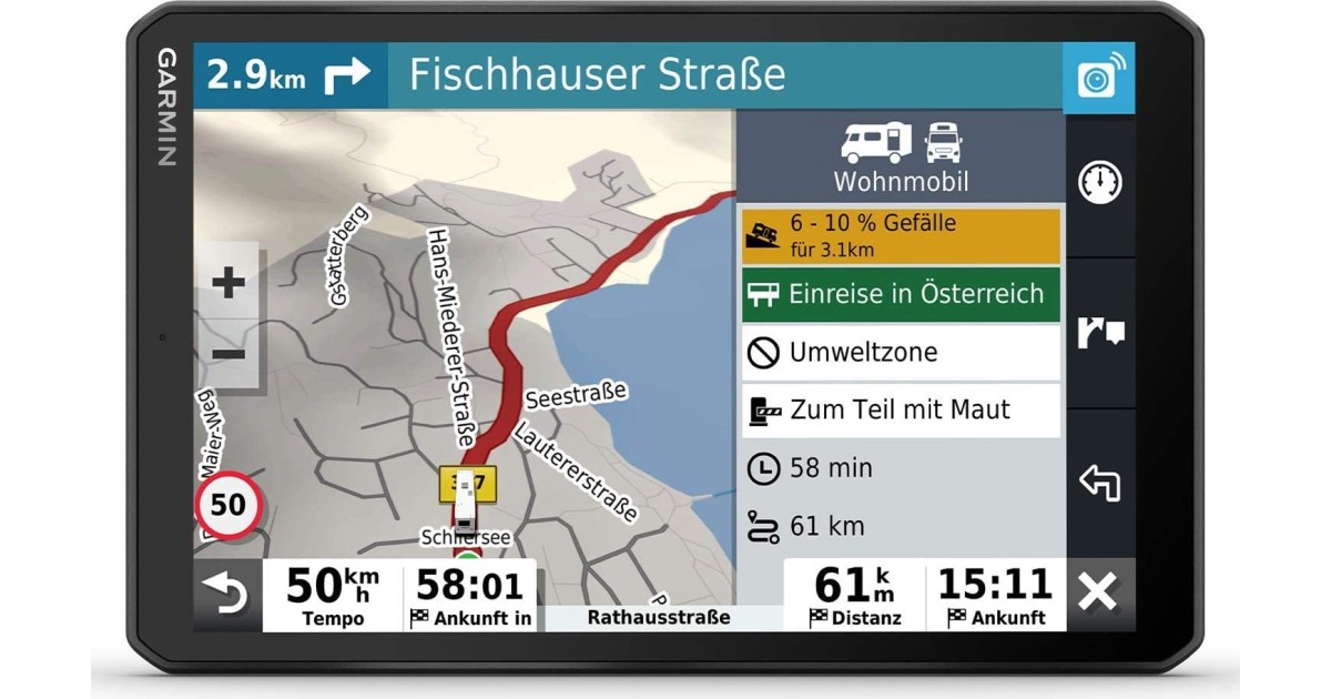 Garmin Camper 890 im Test: 1,9 gut | Optimale Navigation für ...