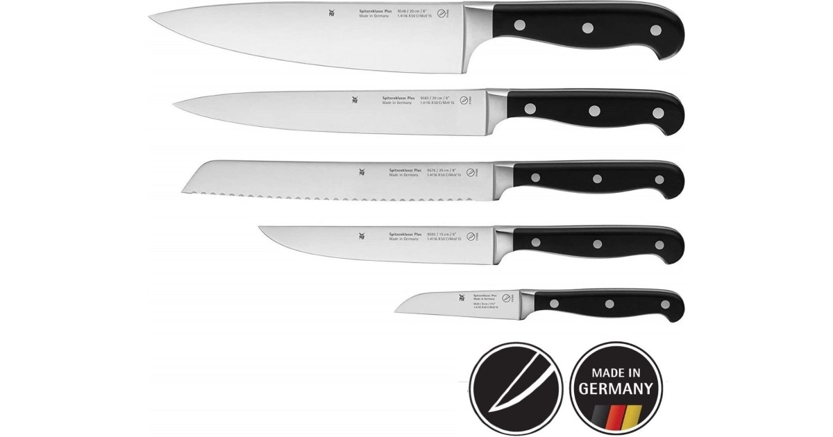 WMF Messerset 5-teilig Spitzenklasse Plus: 1,3 sehr gut | Unsere ...