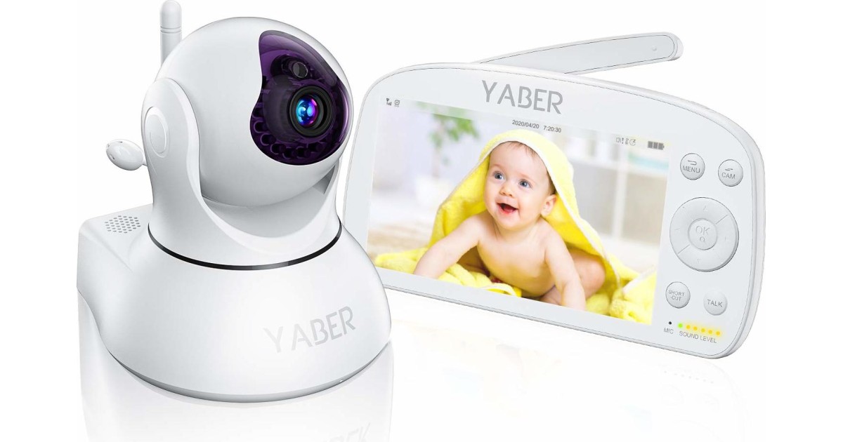 YABER 5,5 Zoll Baby Monitor: 2,0 gut | Scharfe Bilder, zahlreiche ...