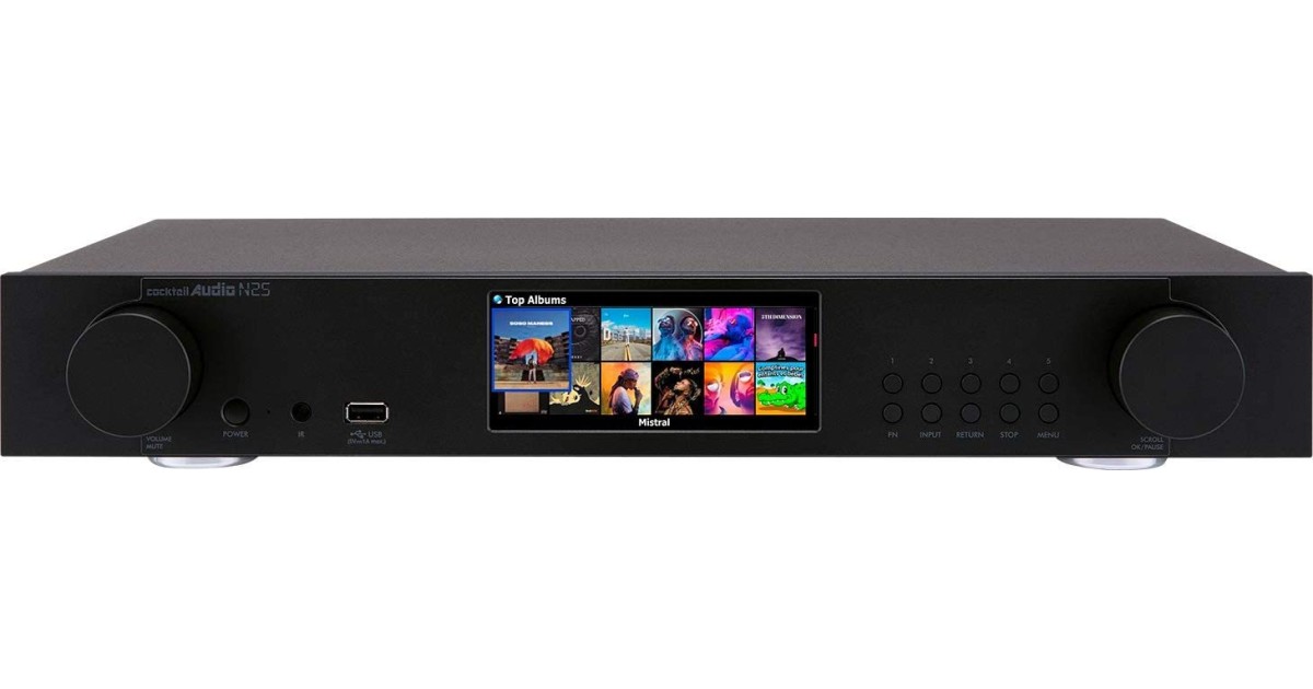 Cocktail Audio N25 im Test: 1,2 sehr gut | Ergänzt die Musikanlage sinnvoll