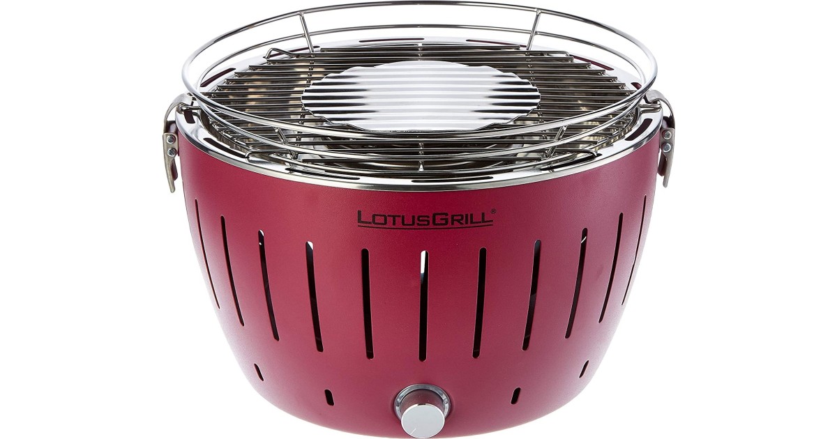 LotusGrill S: 1,6 gut | Kleiner Tischgrill für den Balkon oder fürs Camping